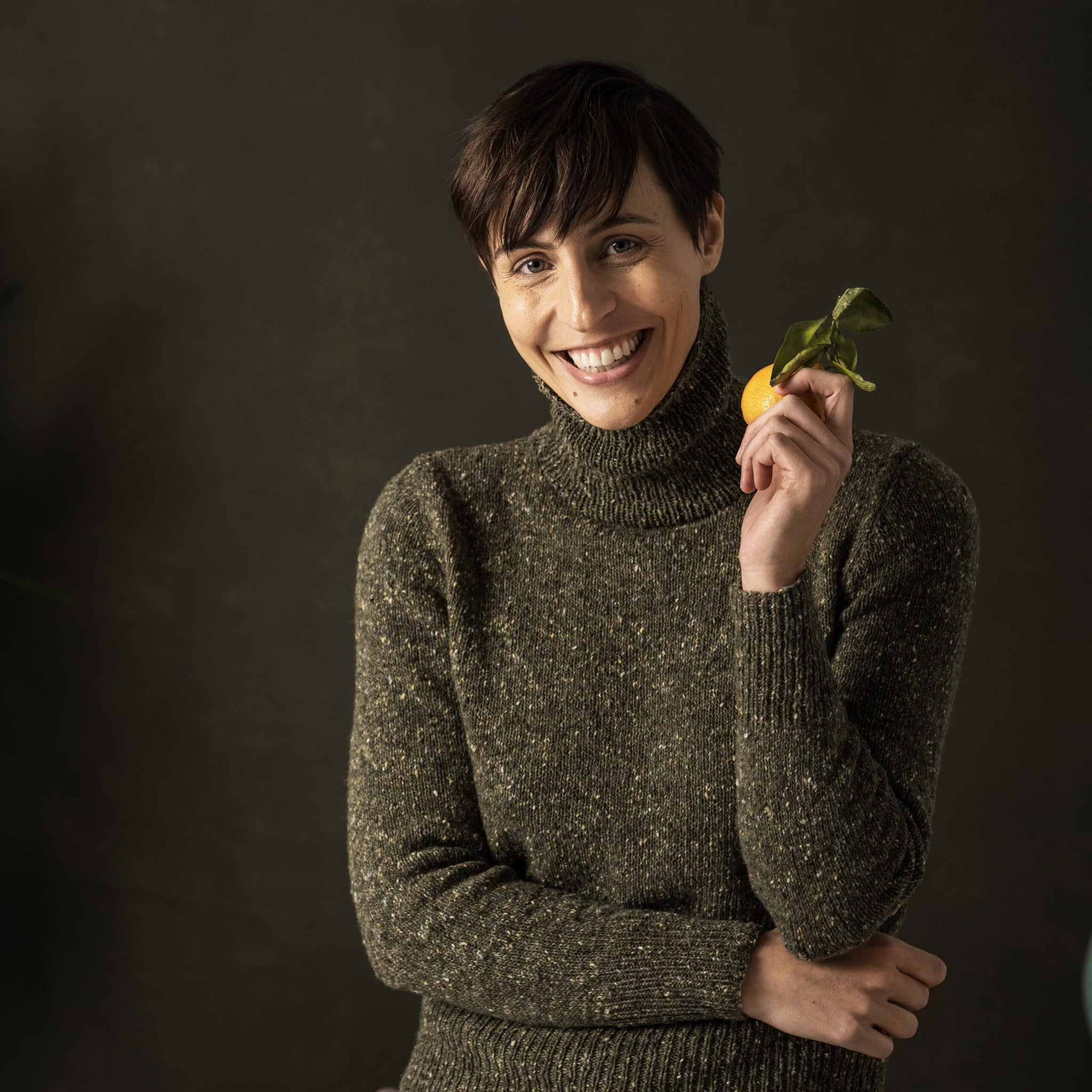 Tyrconnell Sweater-Hand knitting pattern in Kelbourne Woolens Cricket